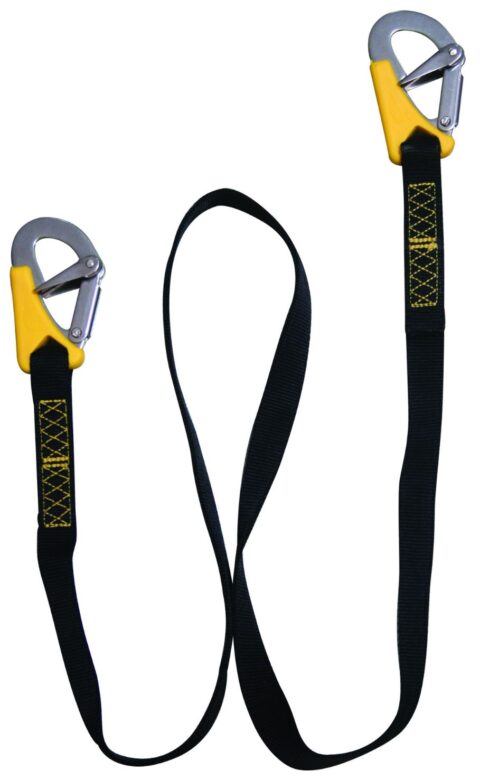 SAFETY TETHER 2 HOOK 1.85M | Marine Trade Supplies